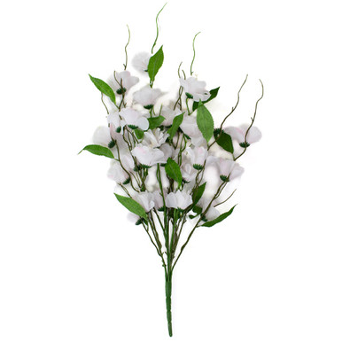 75cm White & Light Pink Azalea Spray (1)