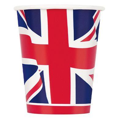 Union Jack Paper Cups (8)