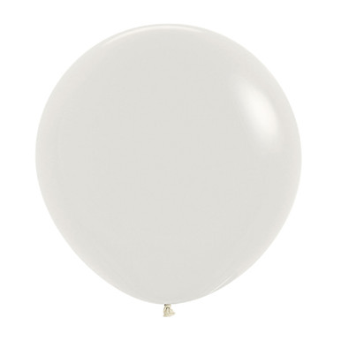 24" Pastel Dusk Cream Sempertex Latex Balloons (3)