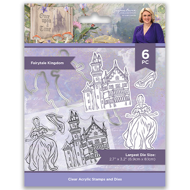 Once Upon a Time Stamp & Die Set - Fairytale Kingdom (6pcs)