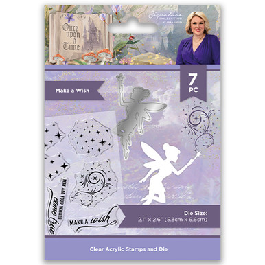 Once Upon a Time Stamp & Die Set - Make a Wish (7pcs)