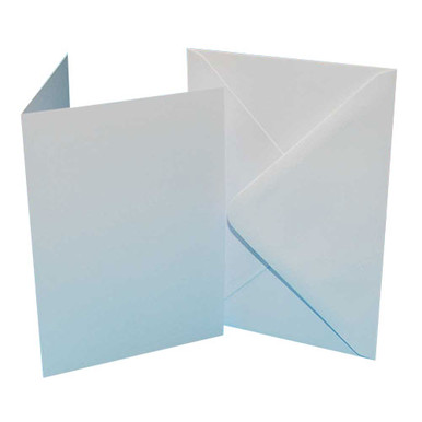 White Cards & Envelopes - C6 (50)