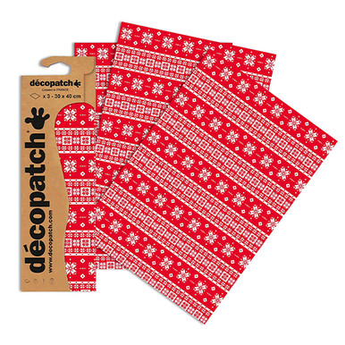 Festive Pattern Decopatch Sheets (3)