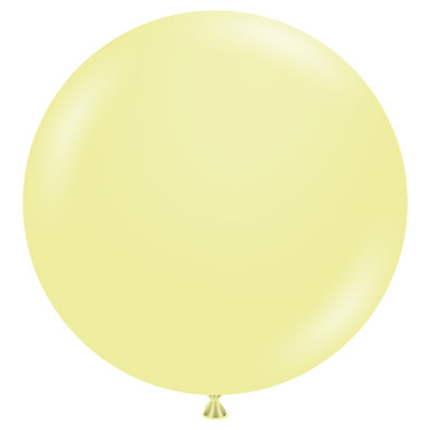36" Lemonade Tuftex Latex Balloons (10)