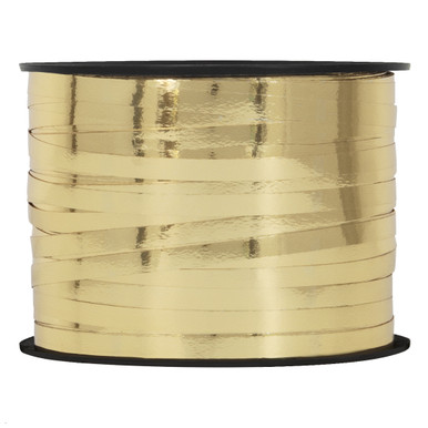 Metallic Light Gold Ribbon - 250yd Spool (1)
