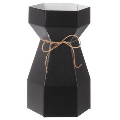 Black Windsor Porto Vase / Hamper Boxes - 28cm (25)