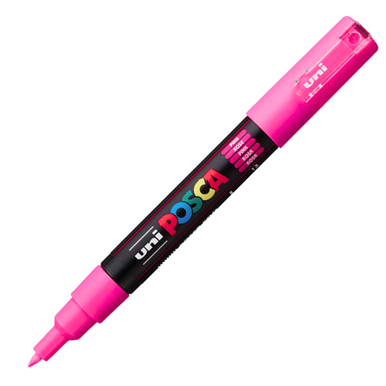POSCA Hot Pink Extra Fine Bullet Tip Paint Pen - 0.7 - 1mm (1)