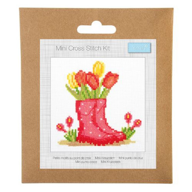 Wellies Mini Cross Stitch Kit (1)