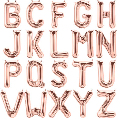 16 inch Rose Gold Letters Bargain Box (1)