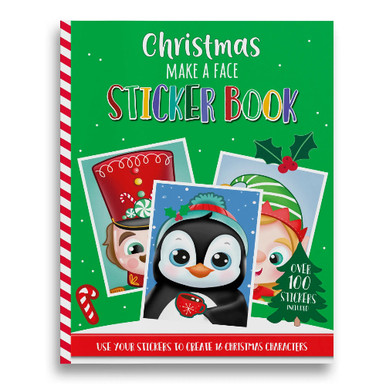 Christmas Make A Face Sticker Book (1)