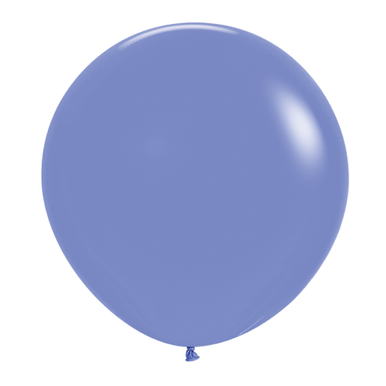 24" Fashion Periwinkle Blue Sempertex Latex Balloons (3)