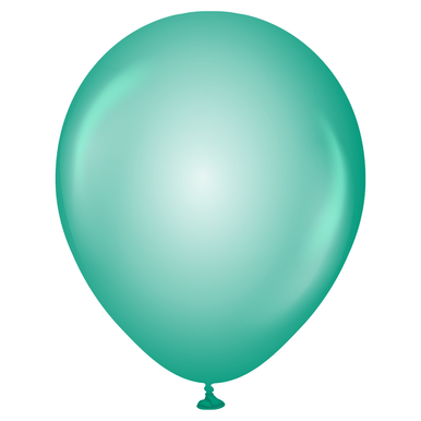 12" Crystal Turquoise Kalisan Latex Balloons (50)