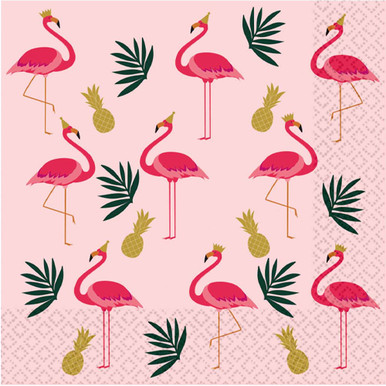 Flamingo Paper Napkins (16)