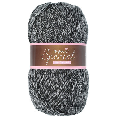 Stylecraft Special DK Charcoal Acrylic Yarn - 100g (1)