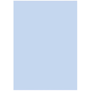 A4 Baby Blue Cardstock Sheets (10)