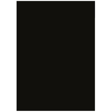A4 Midnight Black Cardstock Sheets (10)