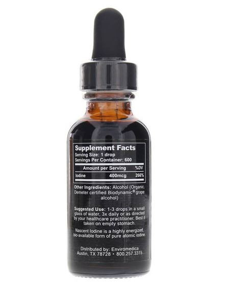 Nascent Iodine Supplement (Drops) | Atomic Iodine