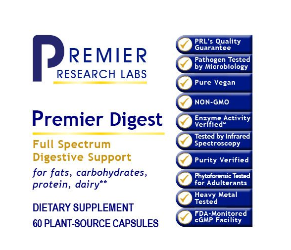 Premier Digest: Full-Spectrum Enzyme Supplement
