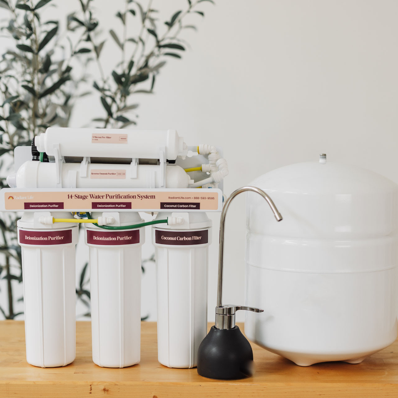 14-Stage Biocompatible Water Purification System | Radiant Life