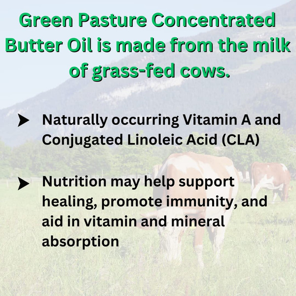 Green Pasture's Fermented Cod Liver Oil & Butter Oil Blend