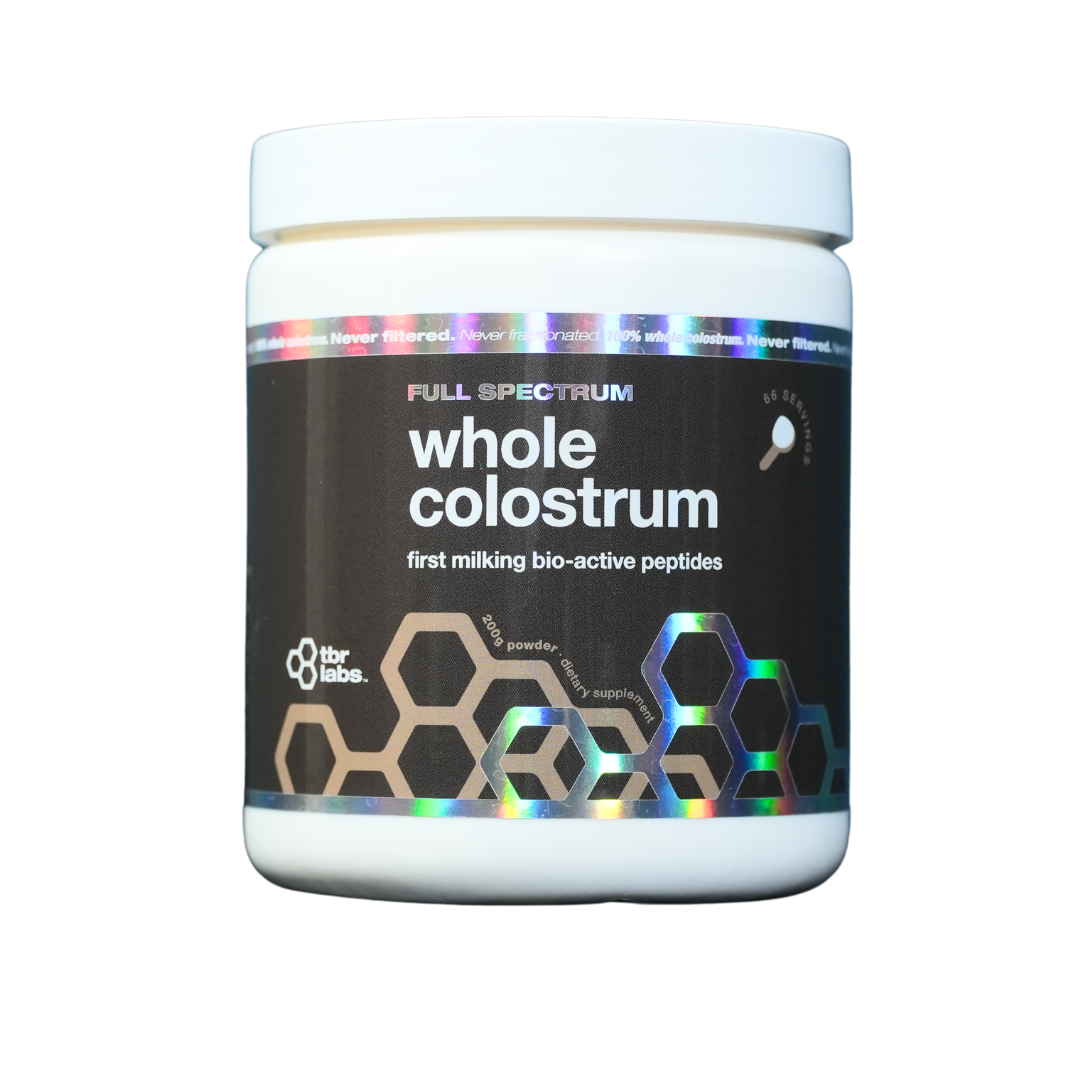 Grass-Fed Bovine Whole Colostrum Powder & Supplement