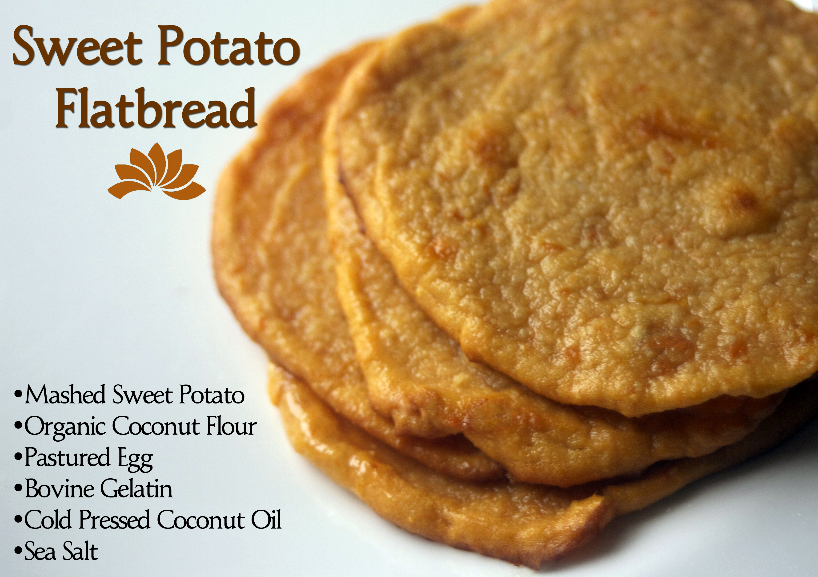 Sweet Potato Flatbread with Organic Coconut Flour - Radiant Life