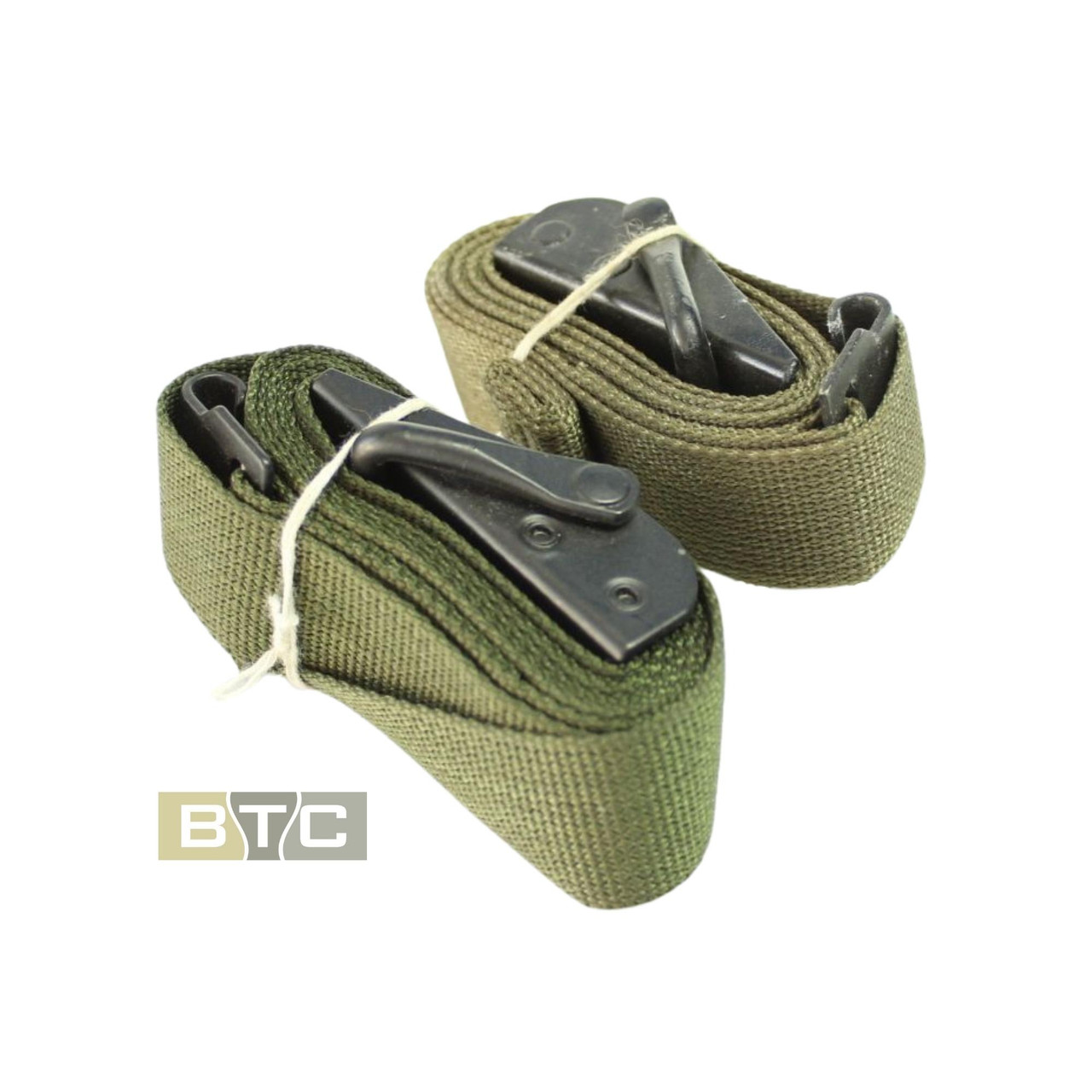 2 x US Army ALICE Straps, Cargo Tie-Down- Genuine US Issue - Unissued