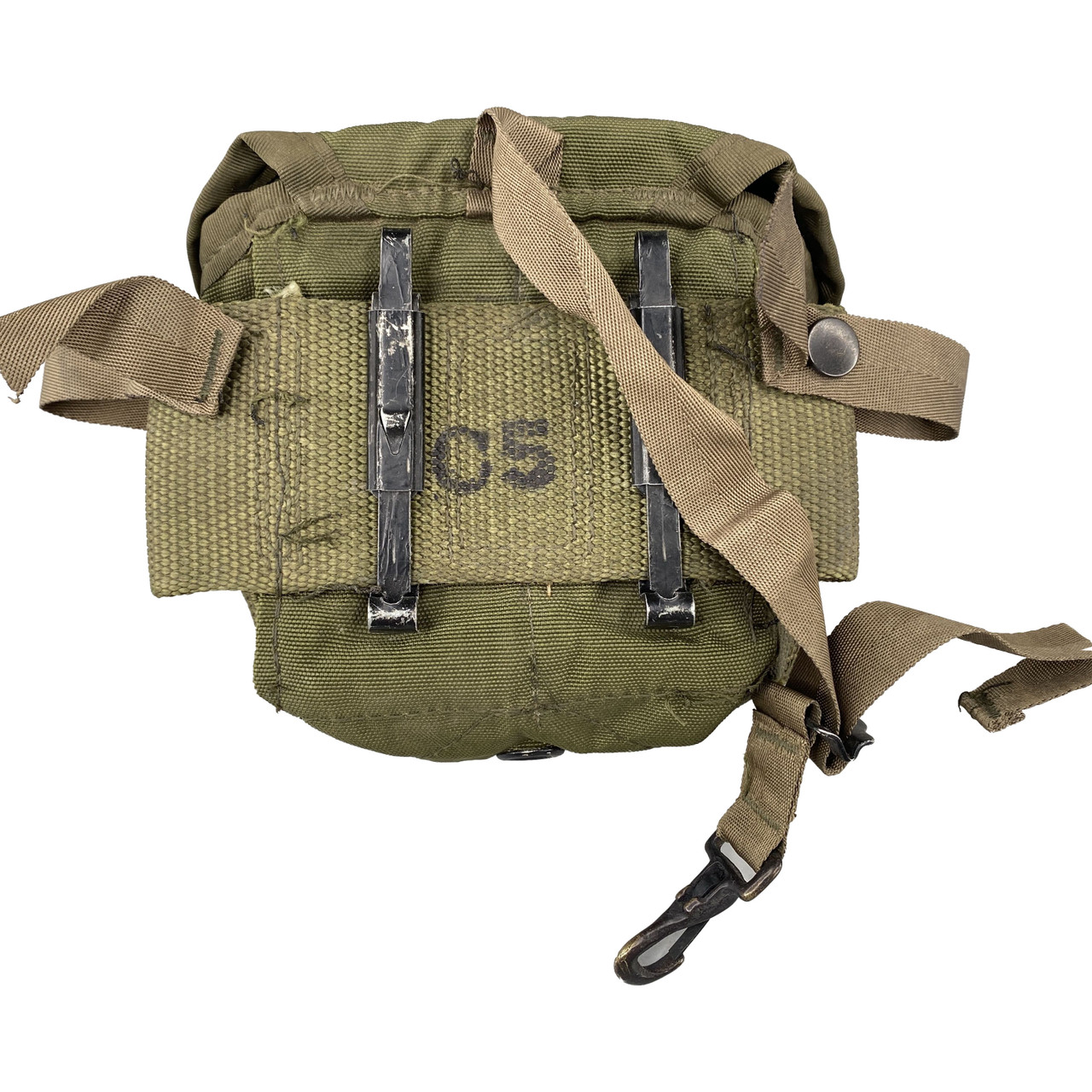 US Vietnam War M1967 20rd Ammo Pouch - Original 1969