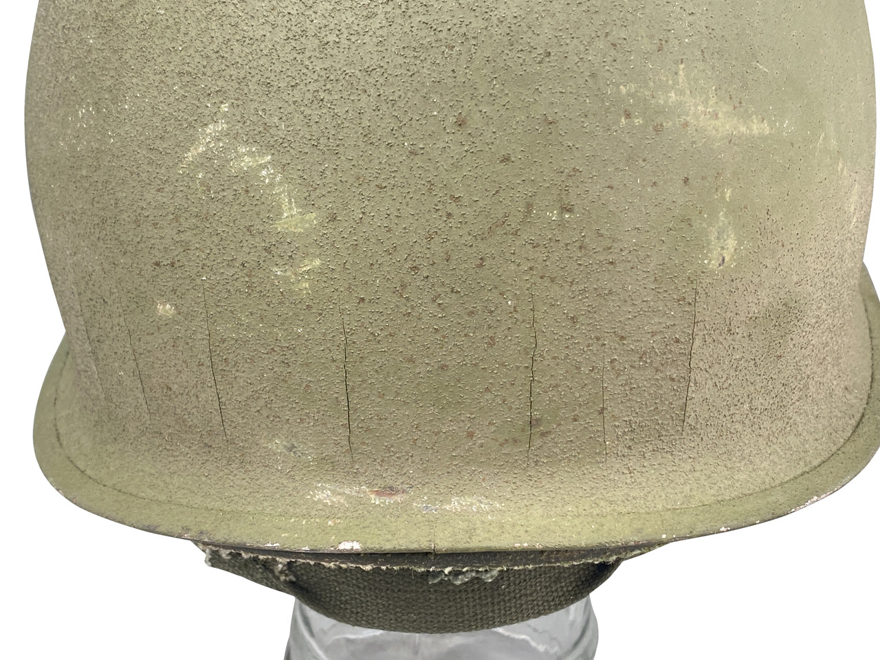 Steel Combat Helmet, US Army M1 With Liner - Original