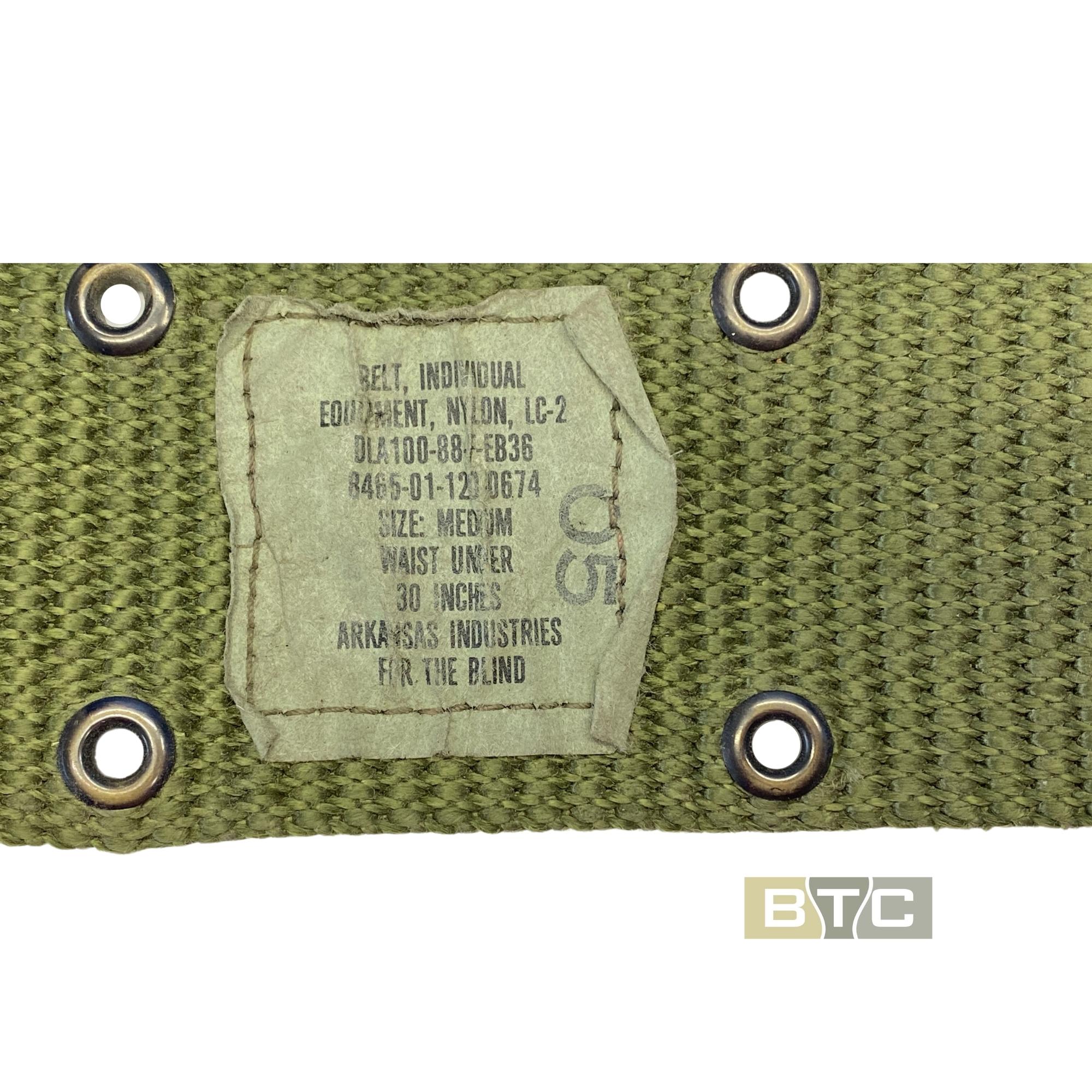 US Army ALICE Equipment Pistol Belt - Genuine US