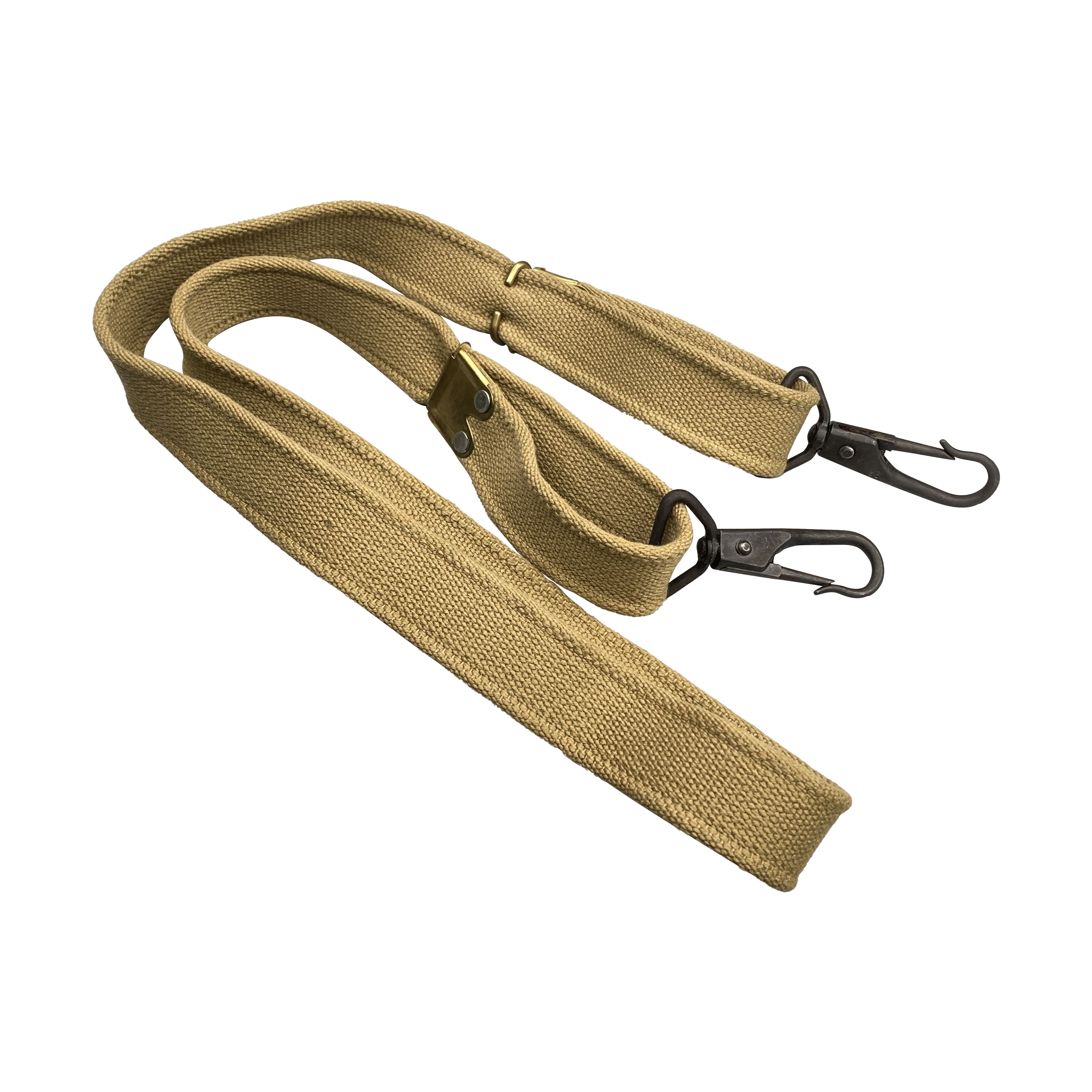 Australian Army WW2 Khaki Bren 303 LMG Slings with Hooks - Original