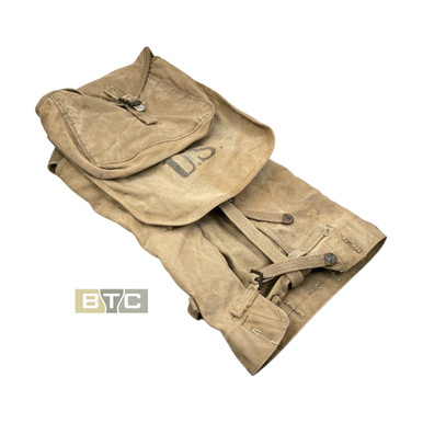Haversack/Backpack, US Army WW1 M1910 Khaki - 1918 -Original