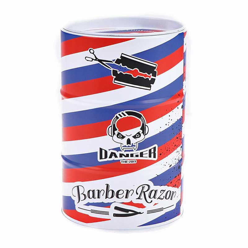 Sharps Container - Barber Pole Design - DBC Hair & Beauty Supplies