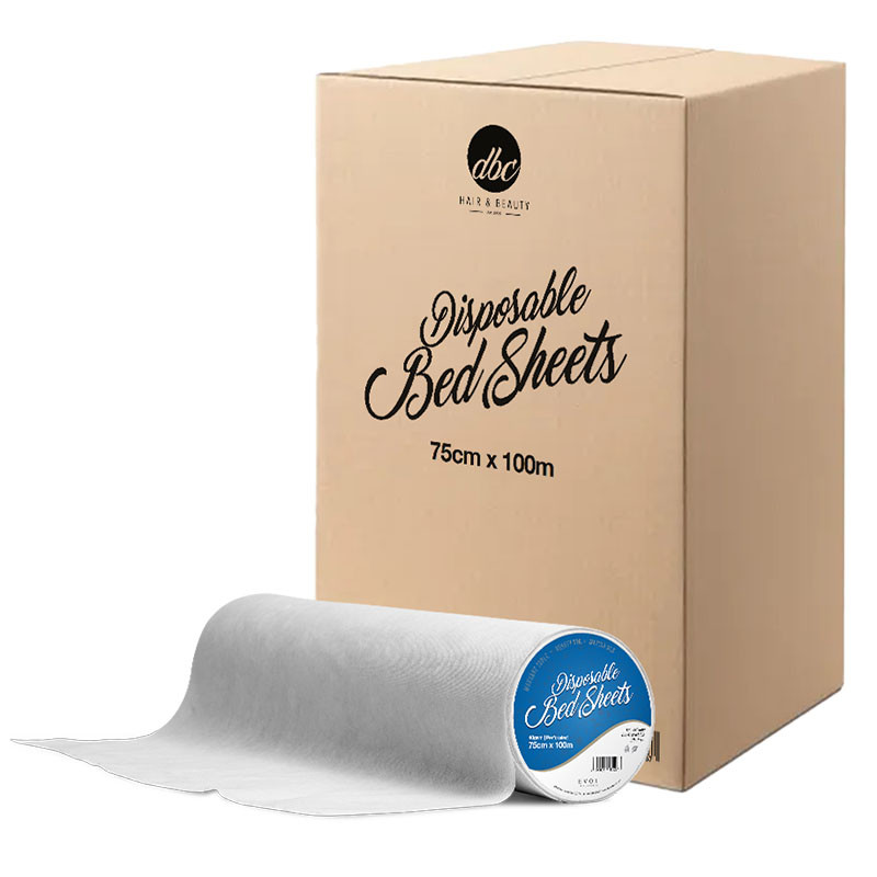 DBC Disposable Bed Sheets 75cm x 6 Pack - DBC Hair & Beauty Supplies