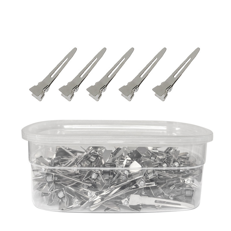 Single Prong Hair Clip 44mm – 100 Pieces | Salon Hair Sectioning