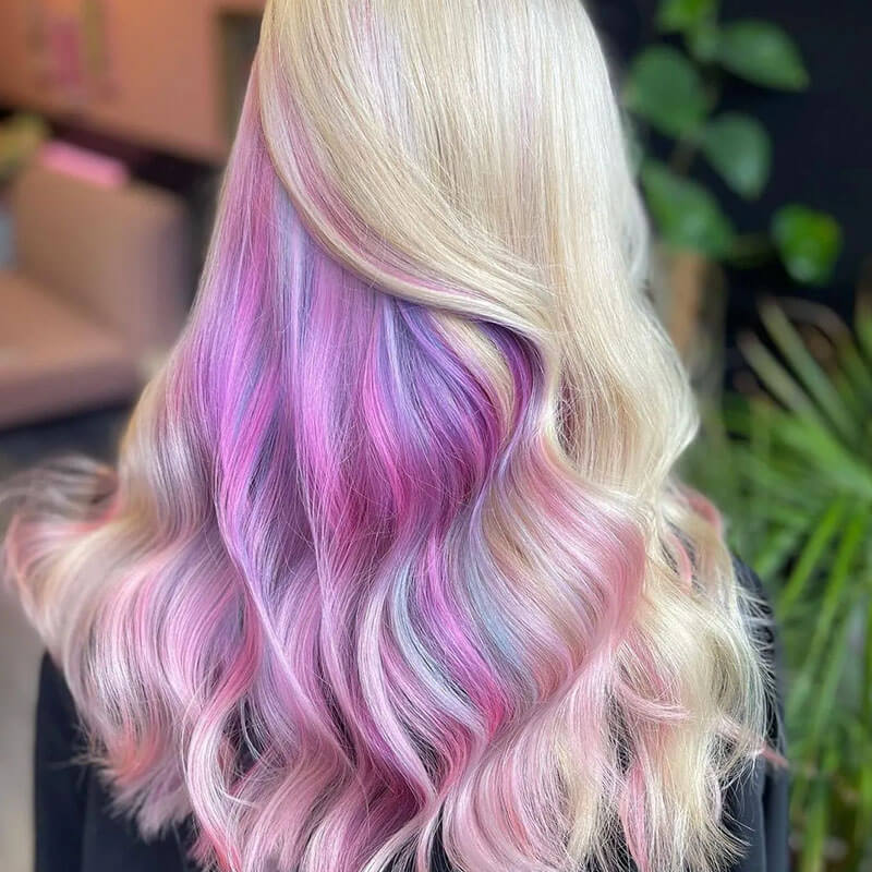 Pastel Hair Color