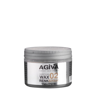 Agiva Hair Pigment Wax 02 Black | 120g