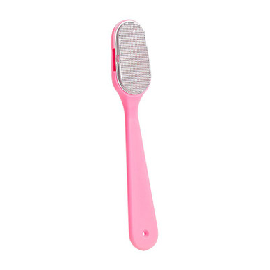 Nancy Pedicure Foot Scraper Stainless Steel Head Pink - DBC Hair ...