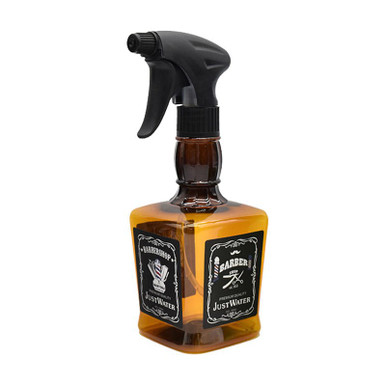 Barber Shop Just Water Spray Bottle 600mL Brown
