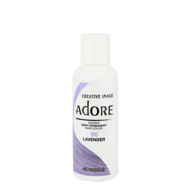 Adore Semi-Permanent Colour Lavender #90 118ml - DBC Hair & Beauty Supplies