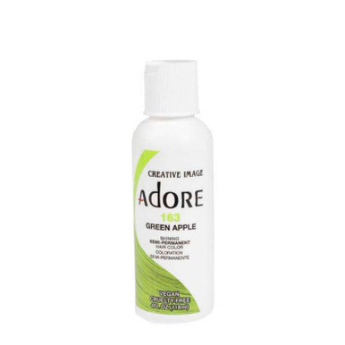 Adore Semi-Permanent Colour Green Apple #163 118ml - DBC Hair & Beauty ...