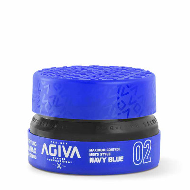 Agiva Styling Aqua Wax 02 Ultra Strong Navy Blue | 155ml
