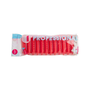 DBC Large Red Perm Rods 12pc 19x91m - DBC Hair & Beauty Supplies