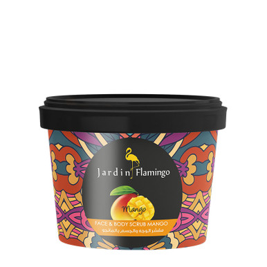 Jardin Flamingo Face & Body Scrub - Mango 400g