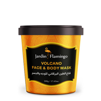 Jardin Flamingo Mud Mask For Face & Body - Volcano 500g