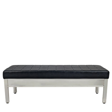 Kensington Waiting Lounge Chair without Back Rest (Black) - DBC Hair ...