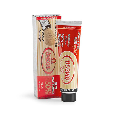 Omega Shaving Cream Tube 150ml - DBC Hair & Beauty Supplies