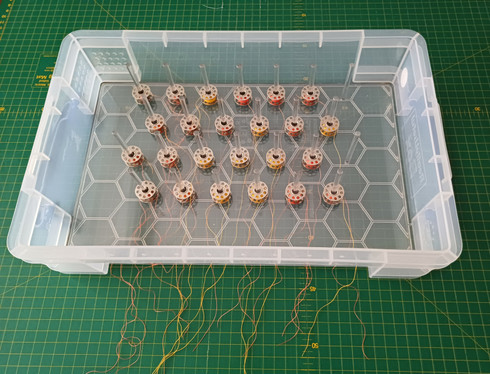 Princess Smocking pleater thread feeder box