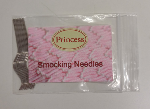 Pack of 12 genuine Princess Smocking Pleater Needles