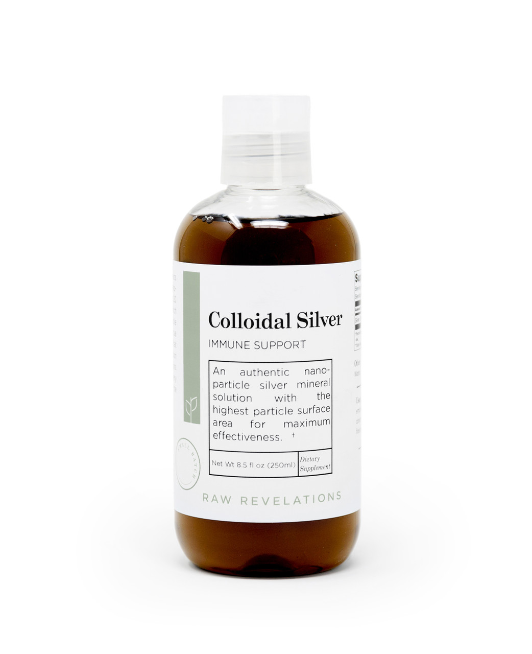 Colloidal Silver | De-ionized Water | Raw Revelations